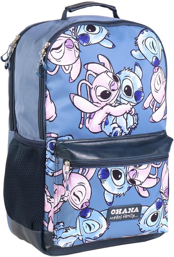 Disney Stitch Backpack, Luggage Bag, Travel Backpack, Stitch and Angel ...