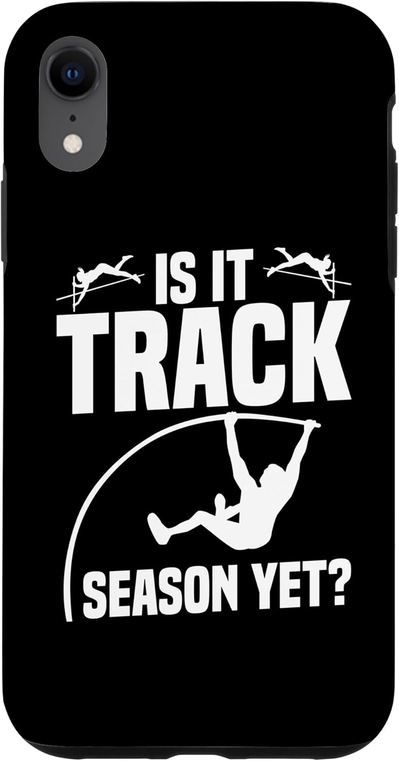 Amazon.com: iPhone XR Pole Vaulter Training Track & Field Shoes Pole ...