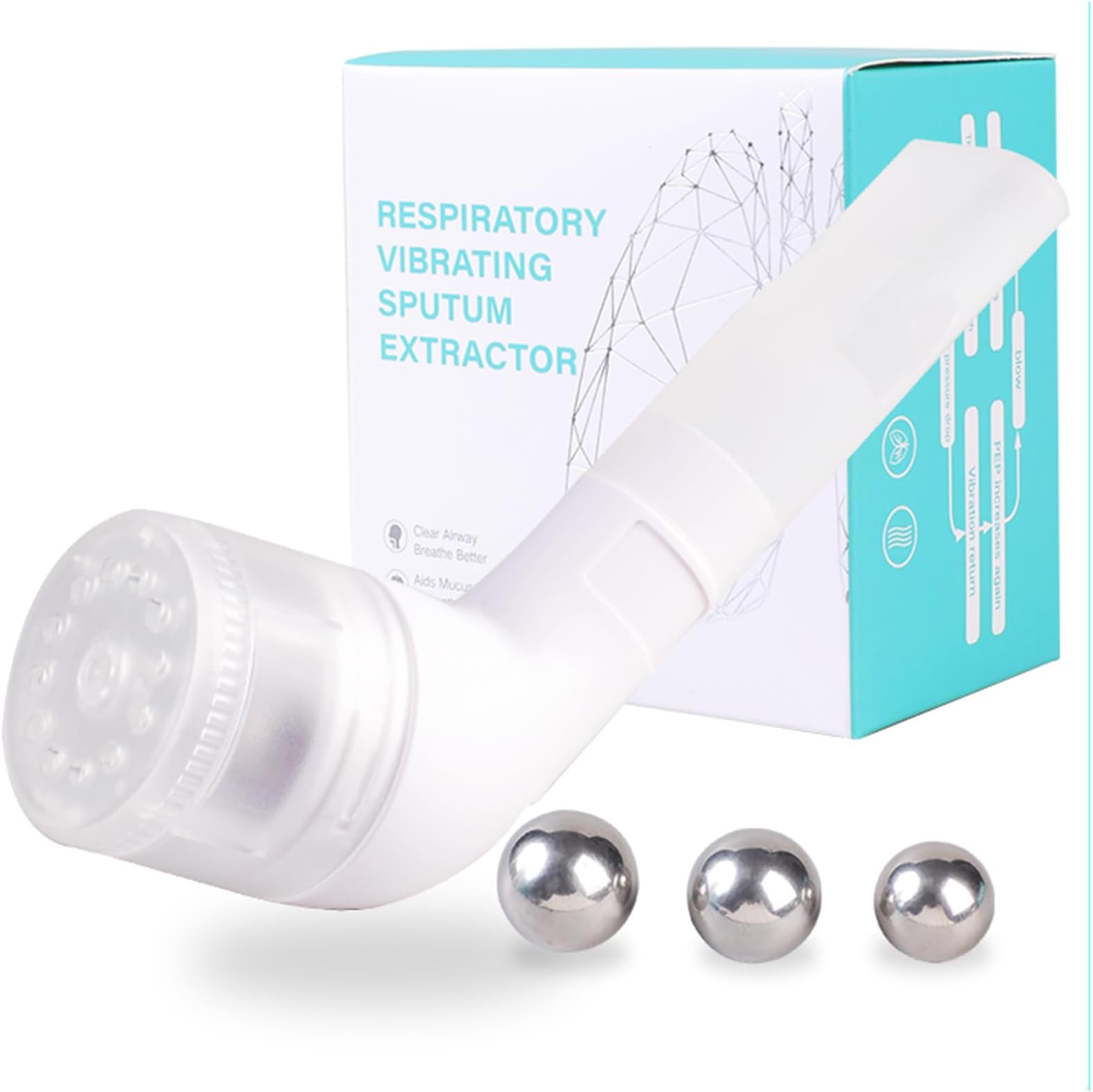 Amazon.com: Breathing Trainer, Expiratory Muscle Trainer Device - Lung ...