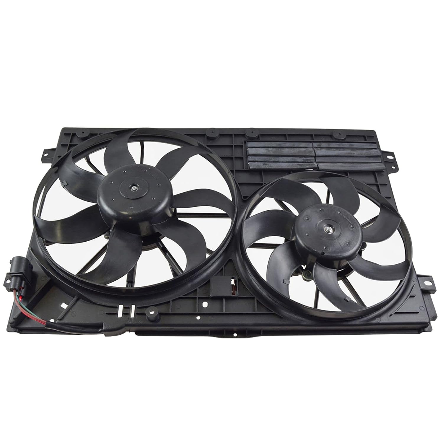 Amazon.com: Radiator Cooling Dual Fan Assembly for A3 TT Jetta Passat ...