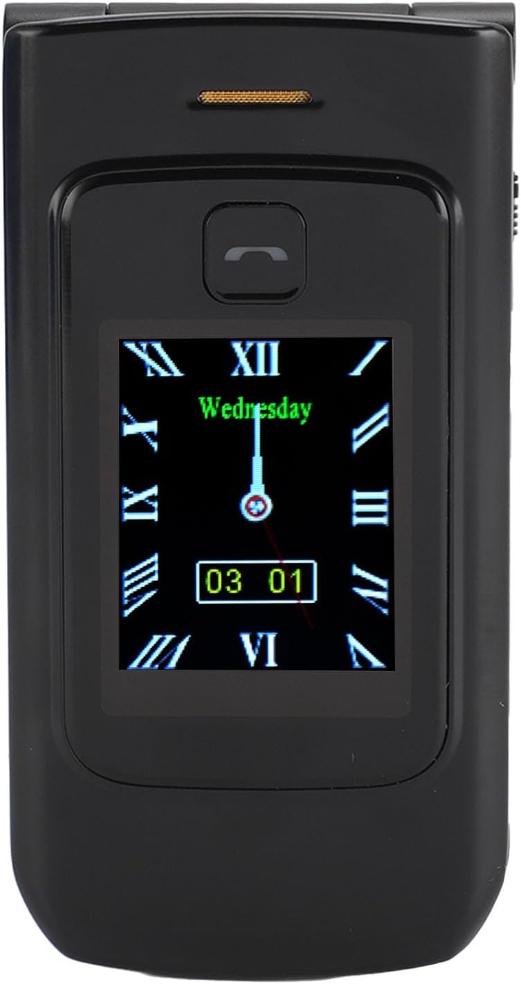 Amazon.com: Yunseity Unlocked Senior Flip Phone, Large Volume 2G Mobile ...