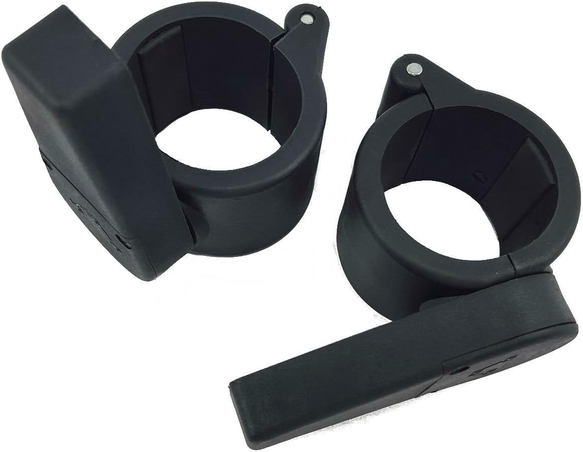 Amazon.com : MCR Strength Muscle Clamp, Black (Pair) : Exercise Collars ...