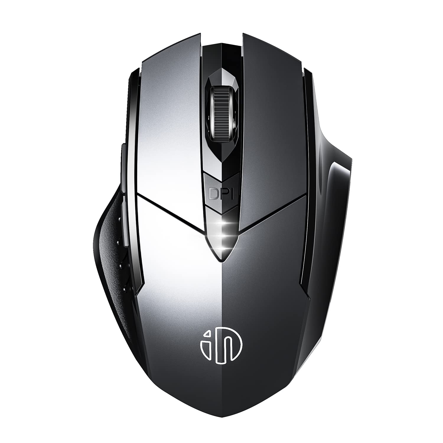 Bluetooth Mouse Upgraded Battery Level Visible Inphic Rechargeable ...