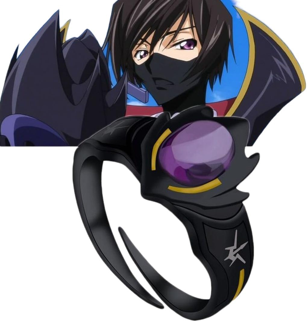 MINHCHEN New 2024 Anime Lelouch Of The Rebellion Ring Lelouch ...