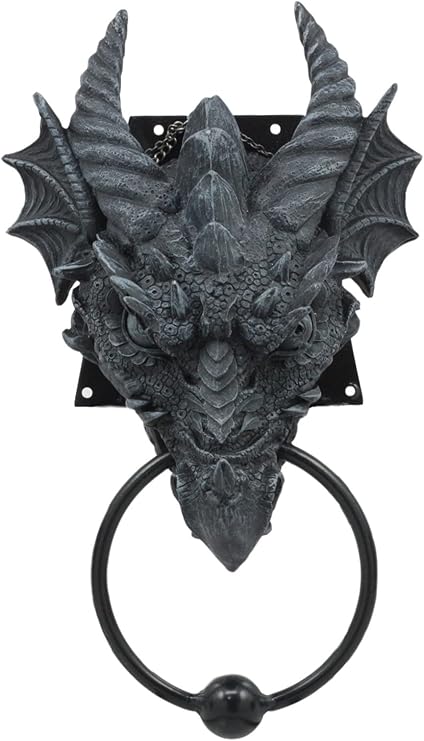 Amazon.com: Ebros Gift Gothic Ancient Horned Dragon Wyvern Monarch ...