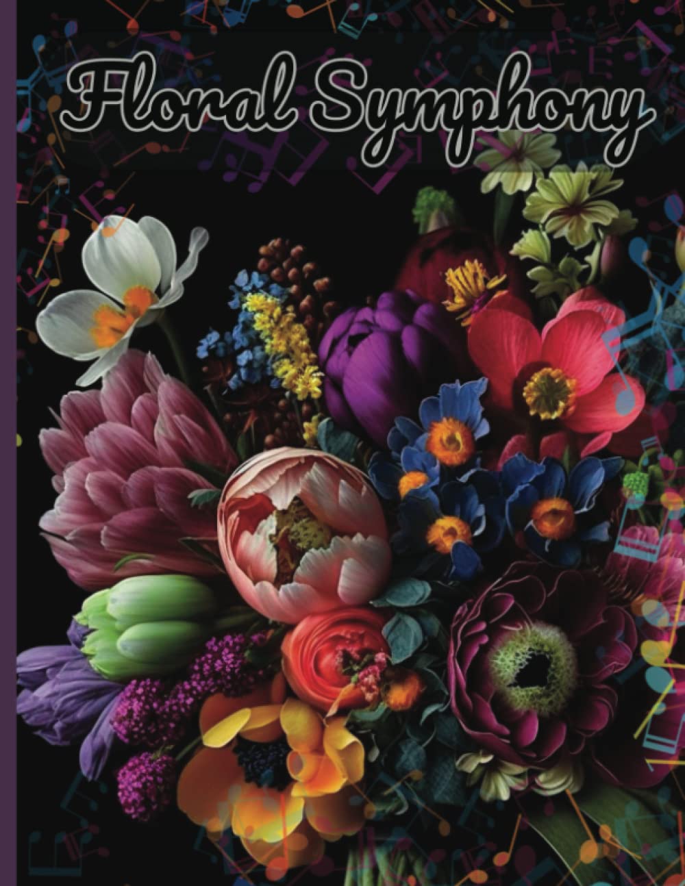 Amazon.com: Floral Symphony Coloring Book: A Coloring Book Celebrating ...