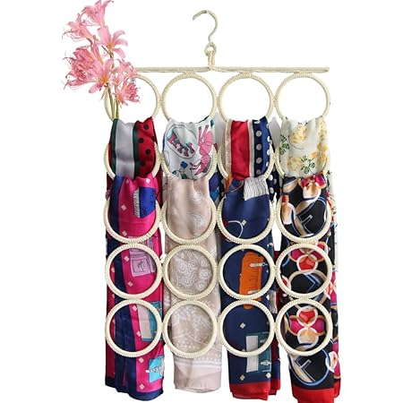 Amazon.com: Scarf Hanger ~ Multiple Purpose Holder for Closet ~ Clutter ...