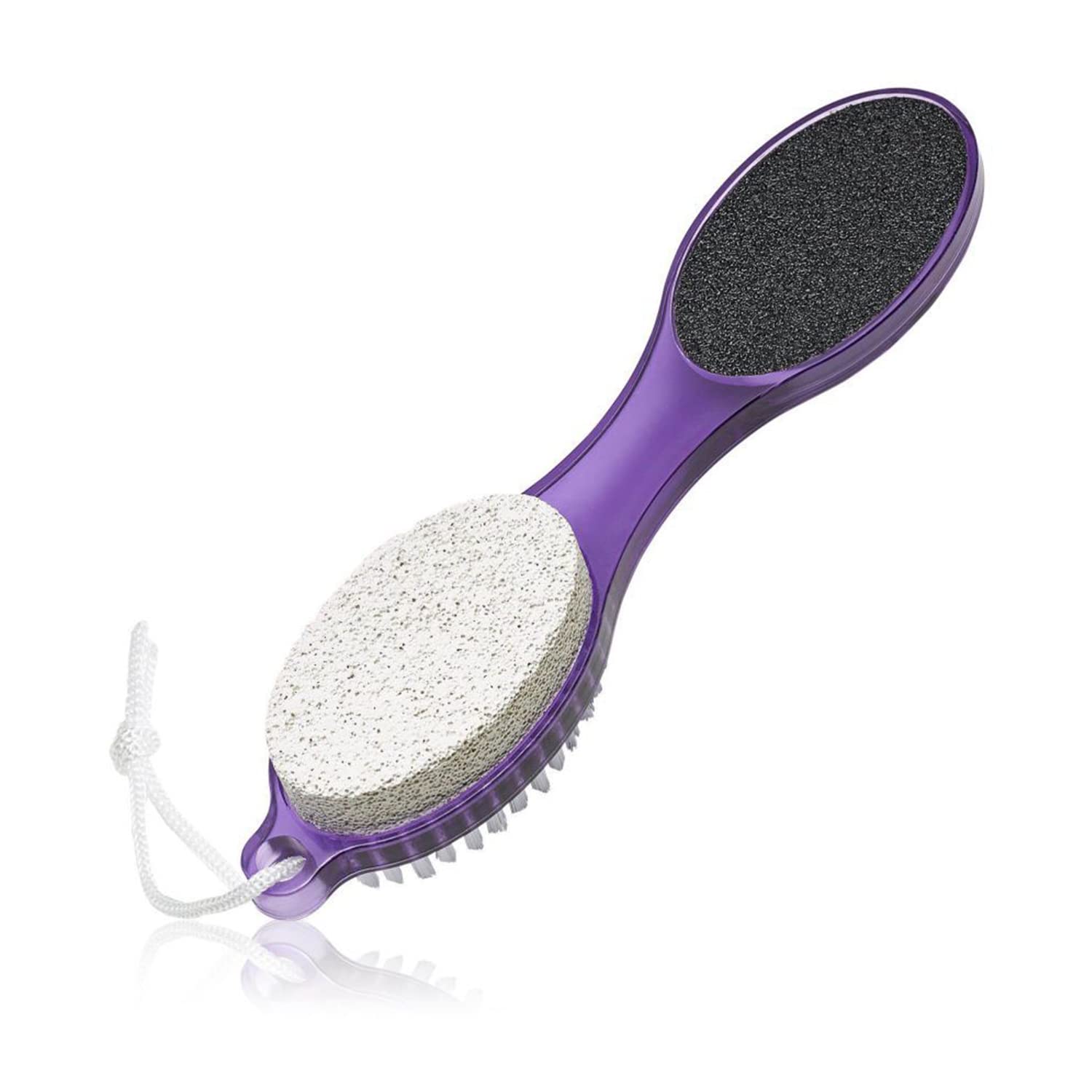 Glamlooks Professional 4 in 1 Pedicure Brush Foot Scrubber for Dead ...