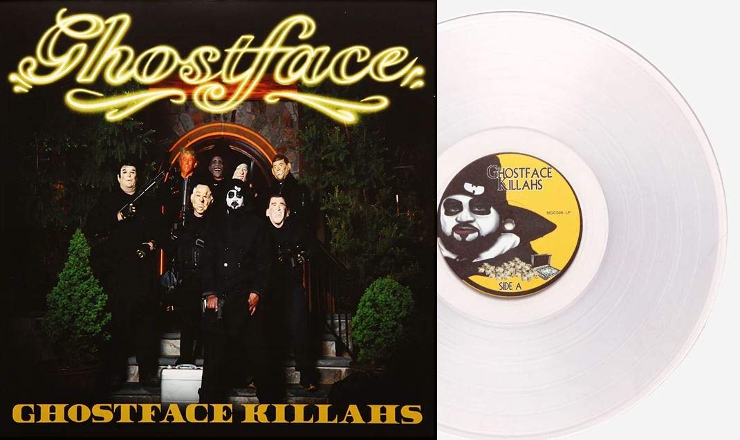 Amazon.com: Ghostface- Exclusive Limited Edition Clear Colored Vinyl LP ...