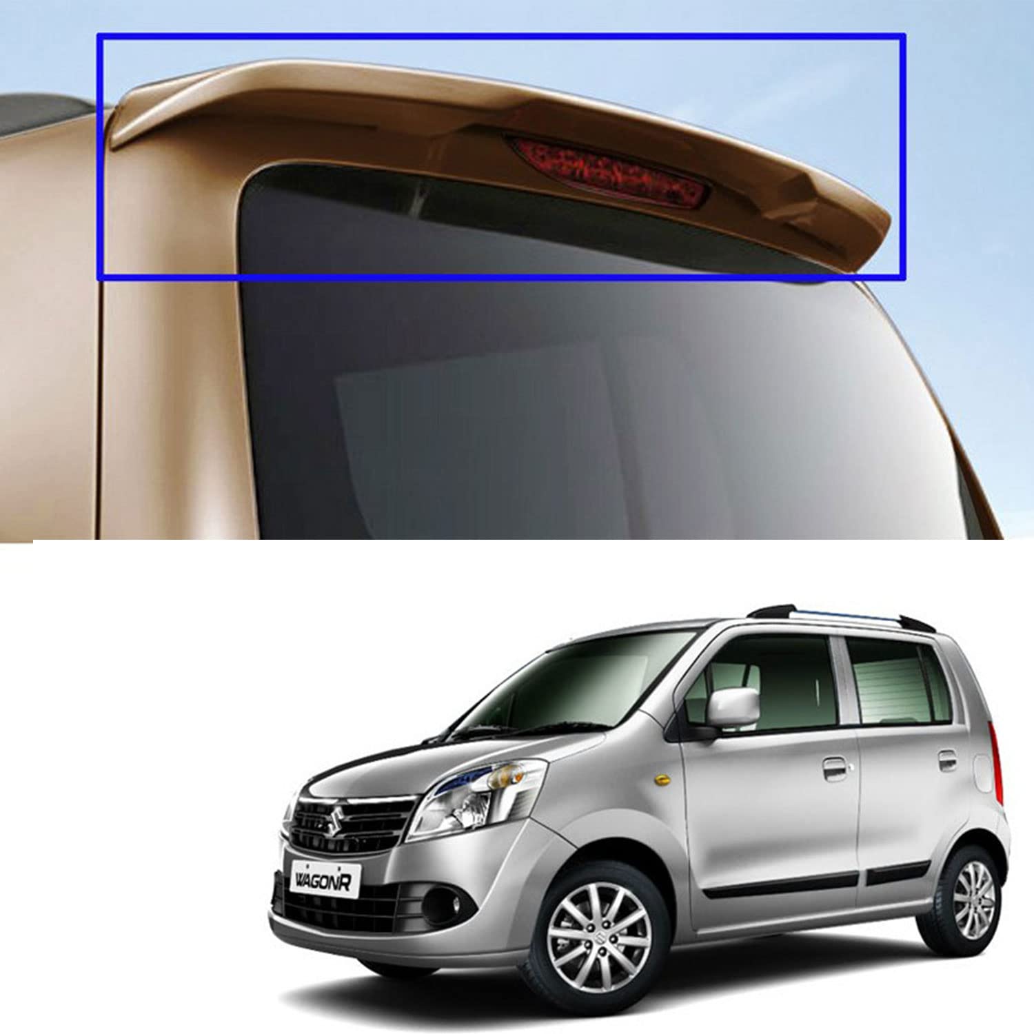 Maruti Wagon R Silky Silver Colour