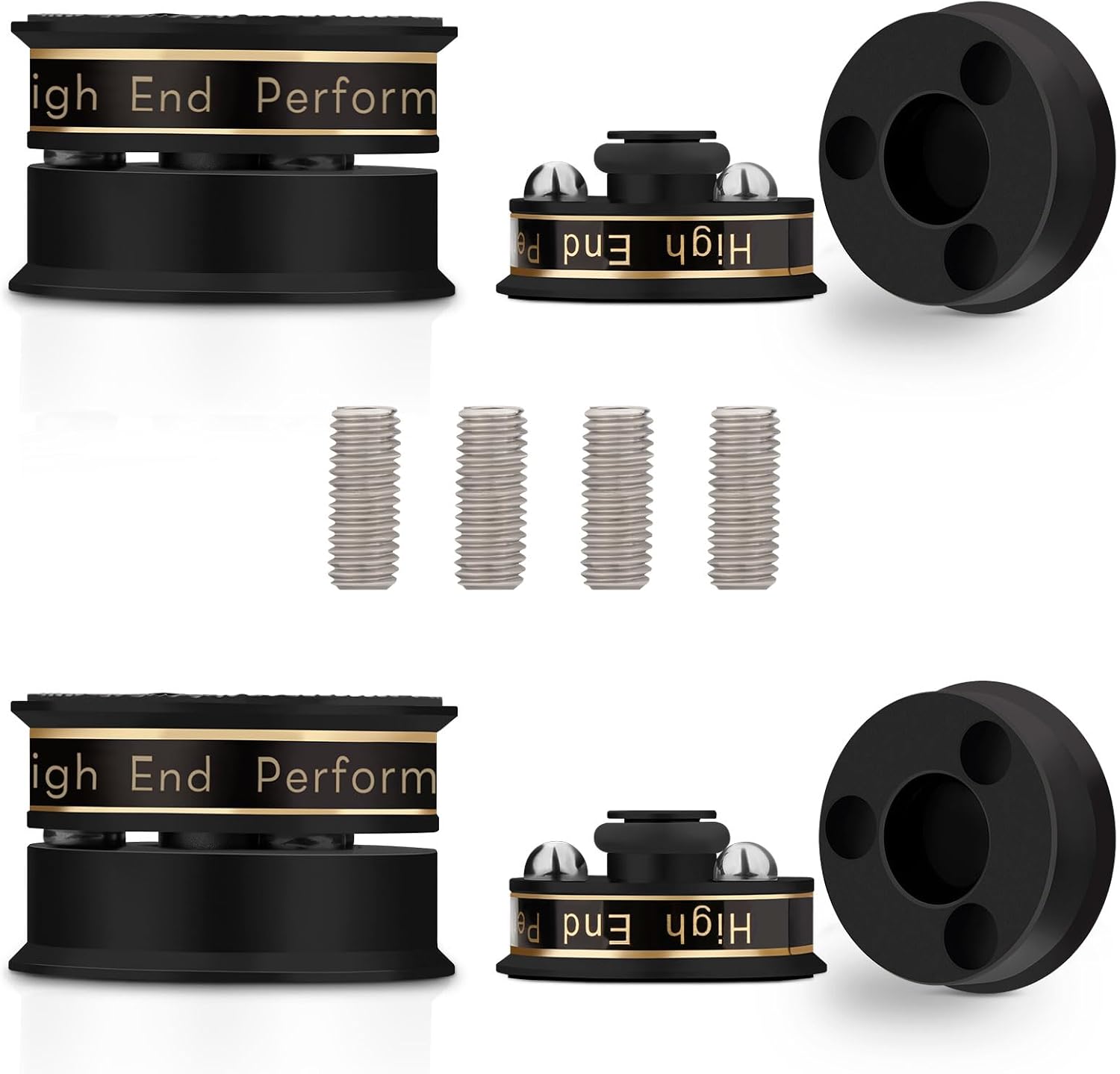 Amazon.com: Monosaudio Audio Isolation Feet 39*24MM Turntable Feet ...