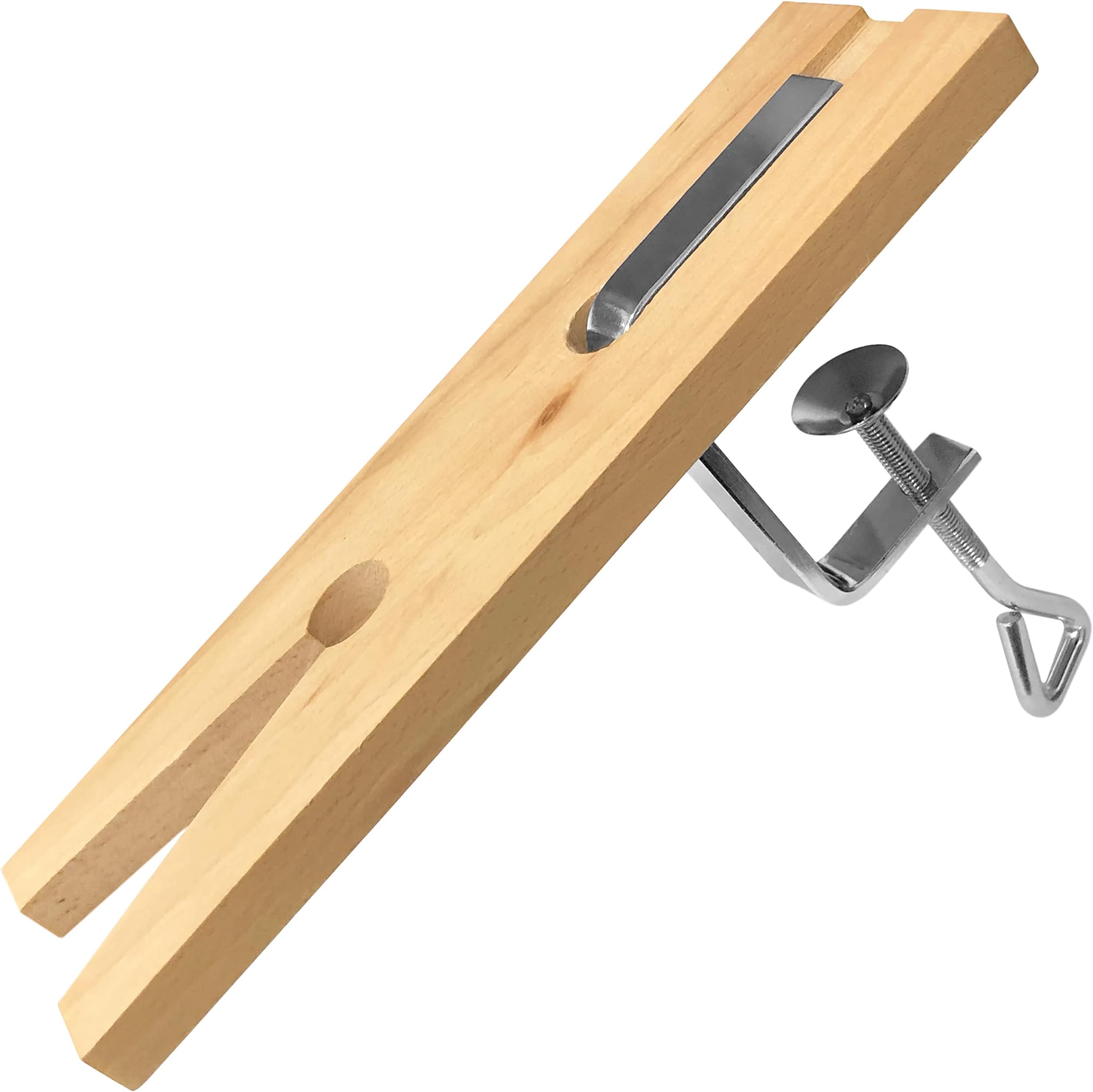Proops Hardwood Bench Pin & Clamp Jewellers V Slot Tool. (J1224) Free ...