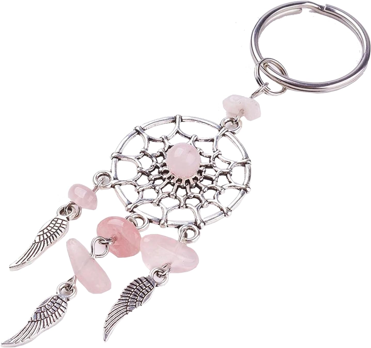 Dream Catcher Keyrings Key Chains, Crystal Vintage Feather Ornament ...