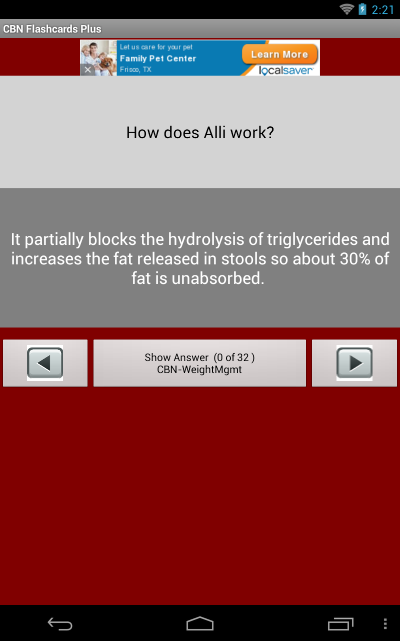 CBN Flashcards Plus - App on Amazon Appstore
