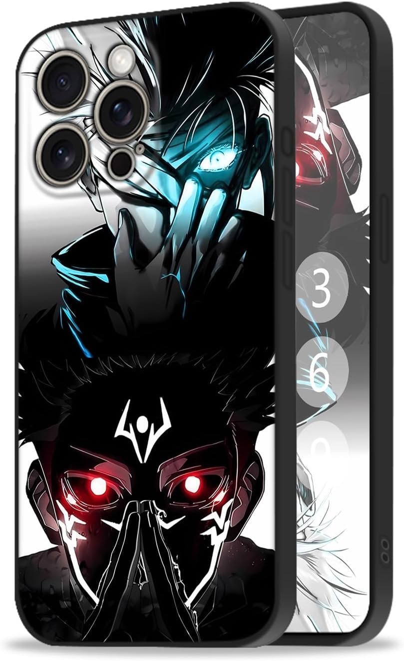 Amazon.com: KWHKLST Satoru-Gojo vs Sukuna Anime-Themed Character Black ...