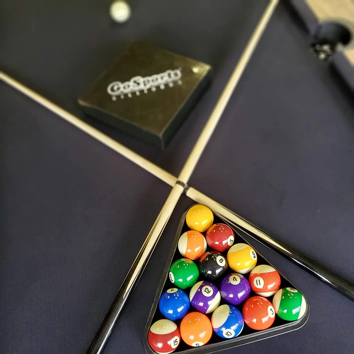 $26/mo - Finance GoSports 7 ft Pool Table with Wood Finish - Modern ...