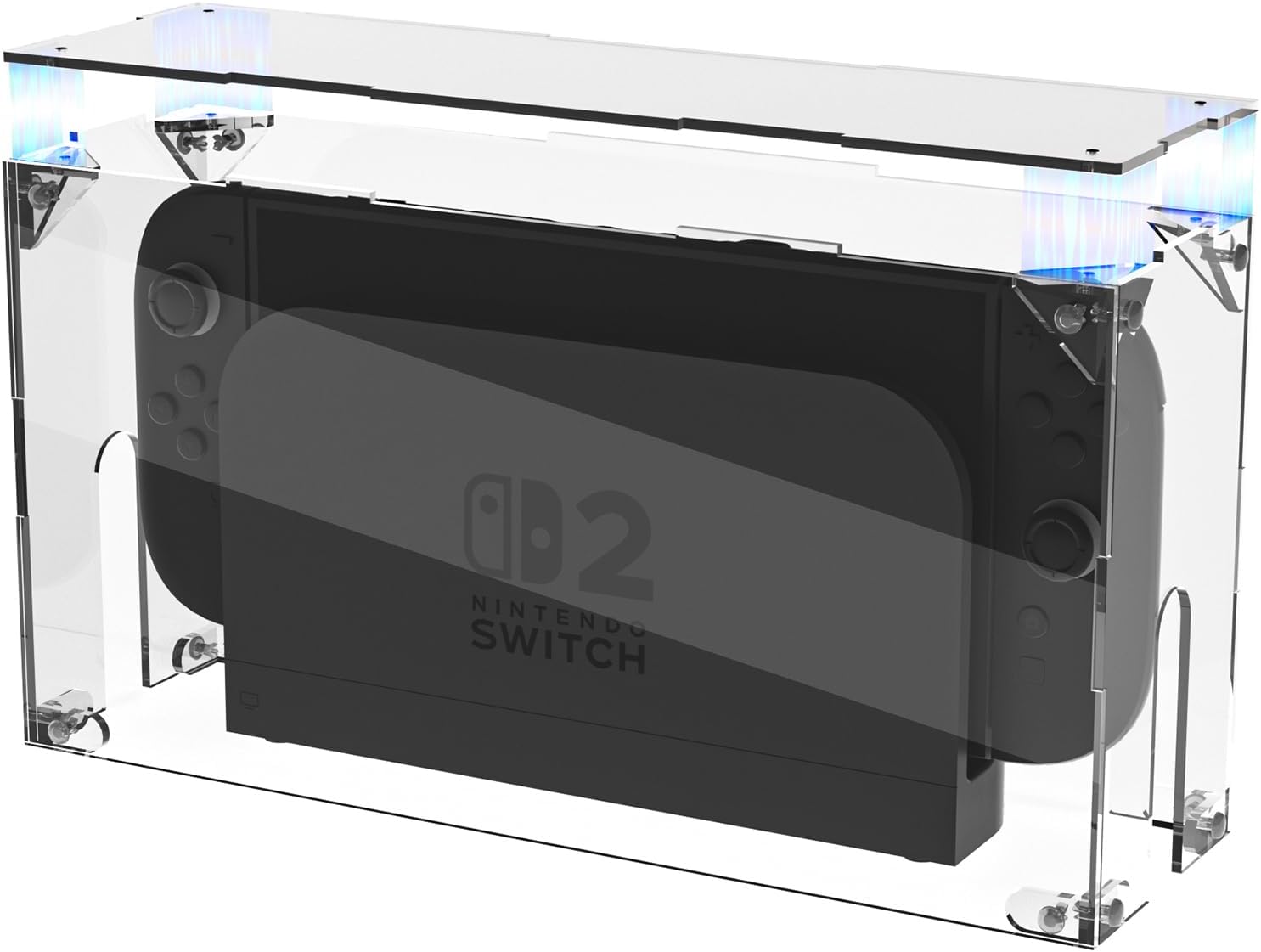 Amazon.com: PlayVital Clear Acrylic Dust Cover for Nintendo Switch 2 ...