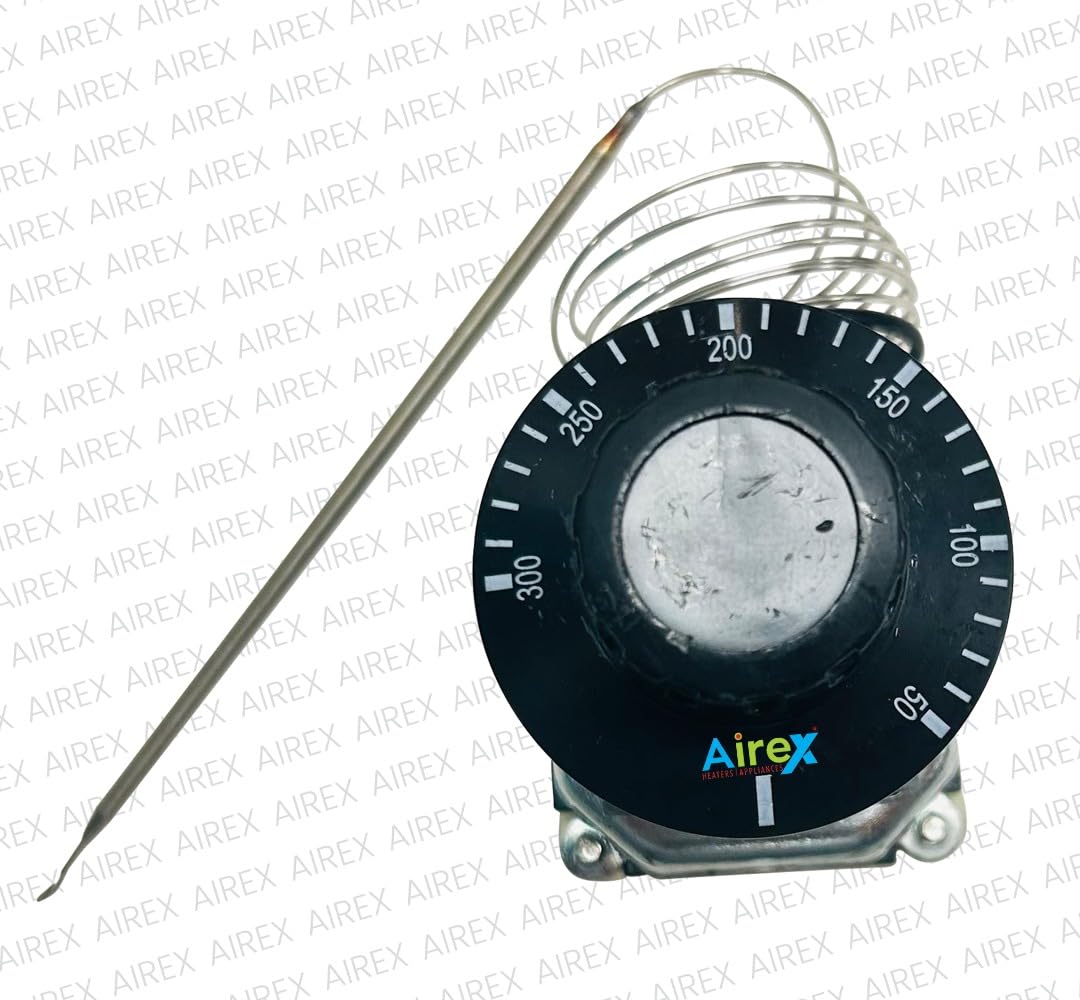 Buy 6 Pins 3 Phase Capillary Dial Thermostat 6 Feets Tempering Switch 3 ...
