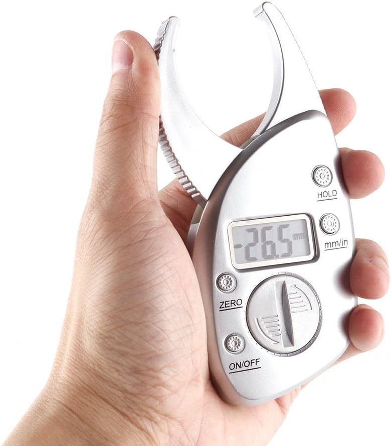 Lembeauty Body Fat Caliper Monitor Electronic Digital Body Fat Analyzer ...