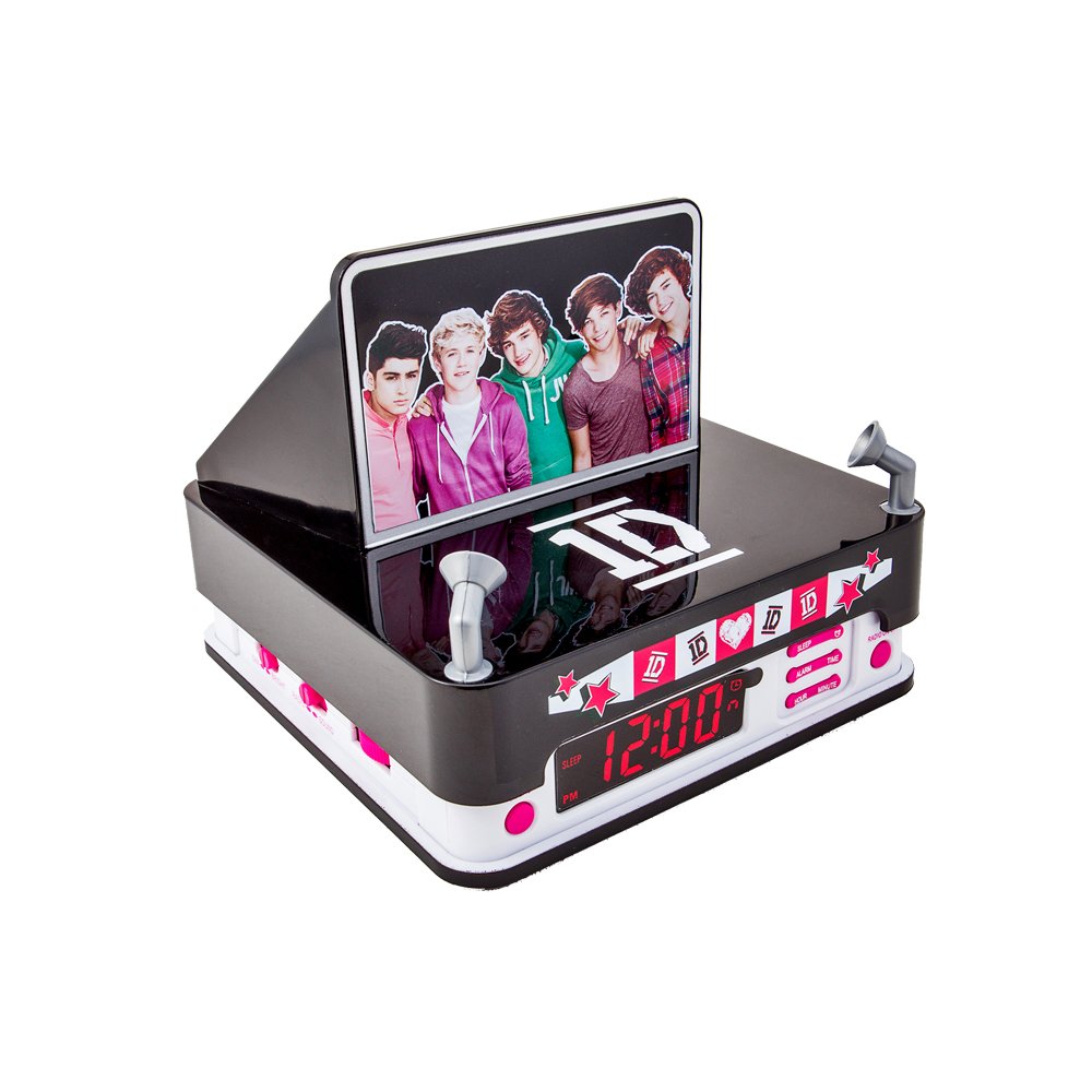 One Direction Alarm Clock Casio Black Digital Alarm Clock DQ982N 1D|