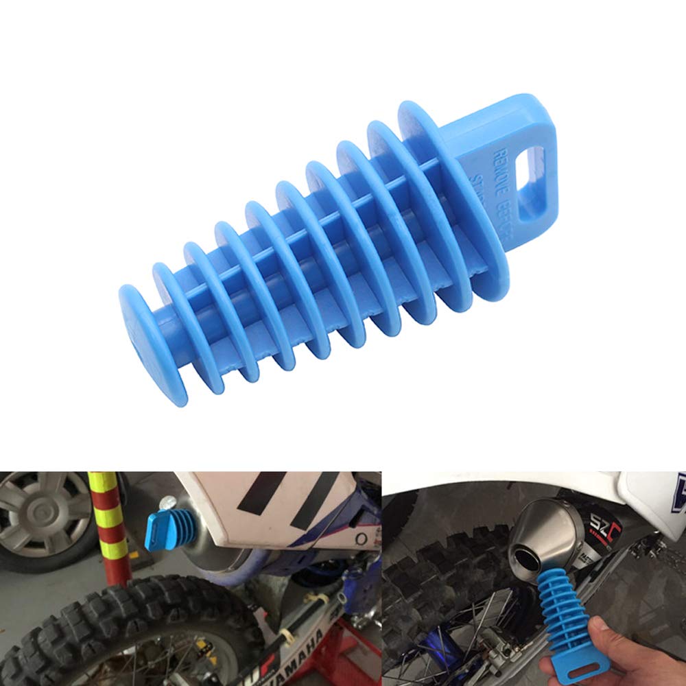 Buy Coolsheep Muffler Pipe Exhaust Rubber Wash Plug for 2-Stroke ATV ...