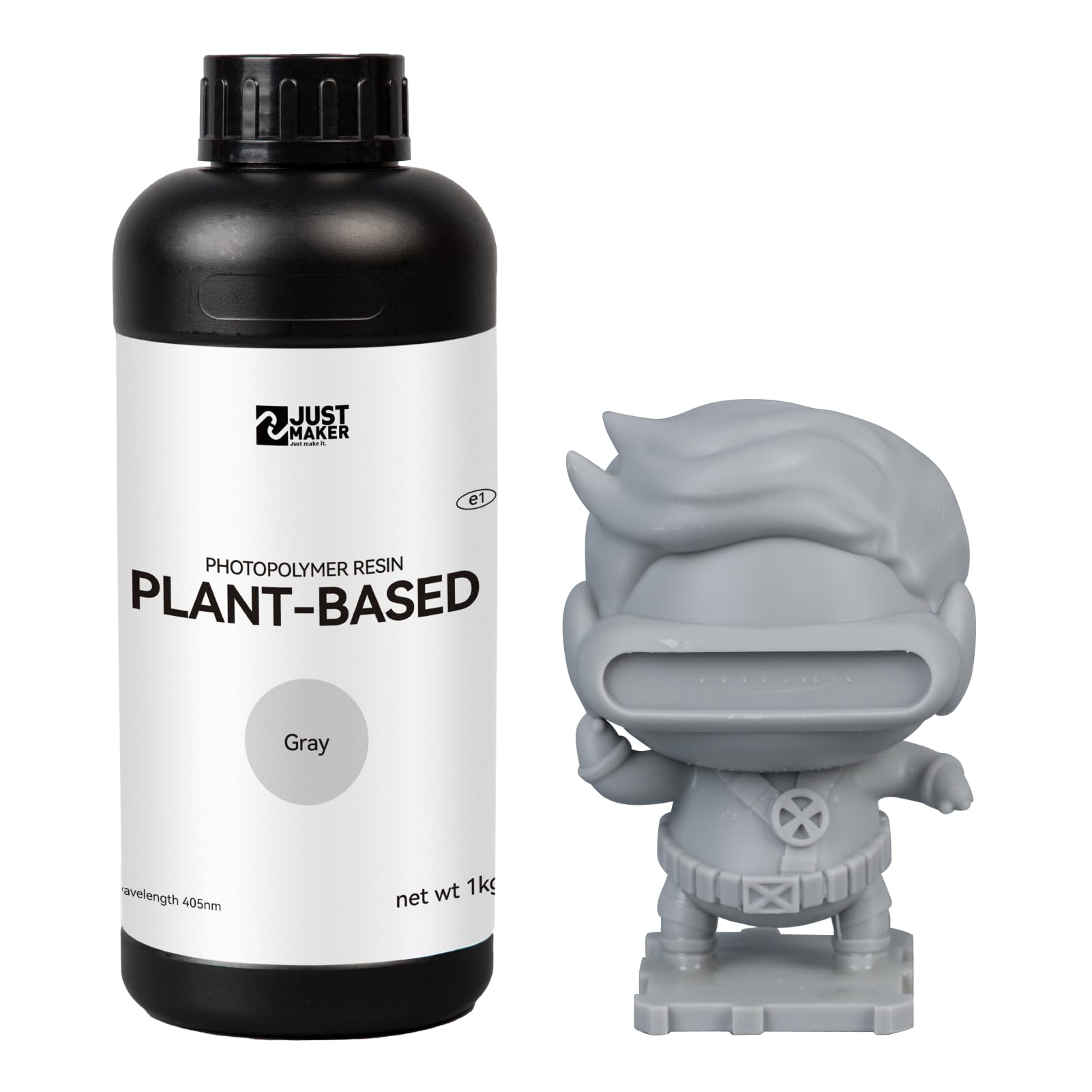 Amazon.com: JUSTMAKER 3D Printer Resin Plant-Based Resin, Safe and ...