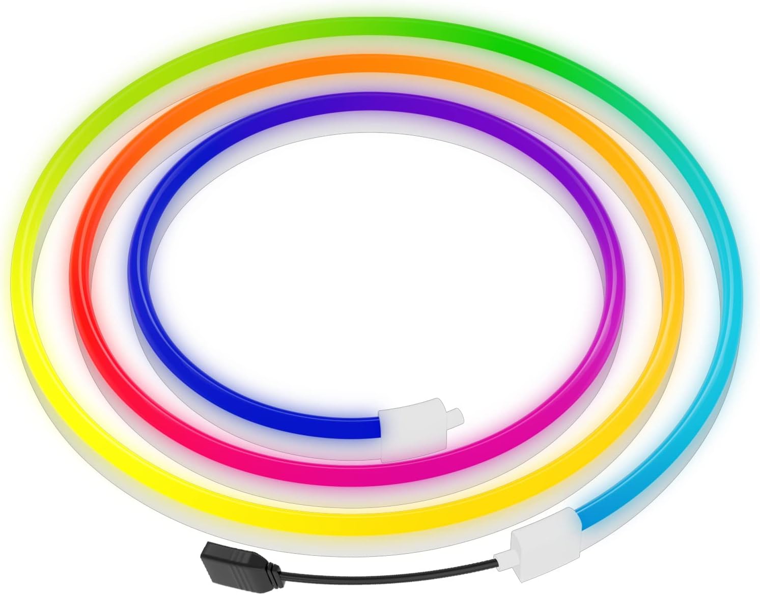 Amazon.com: upHere USB Led Strip Lights,LED Backlight,59inch,RGB Multi ...