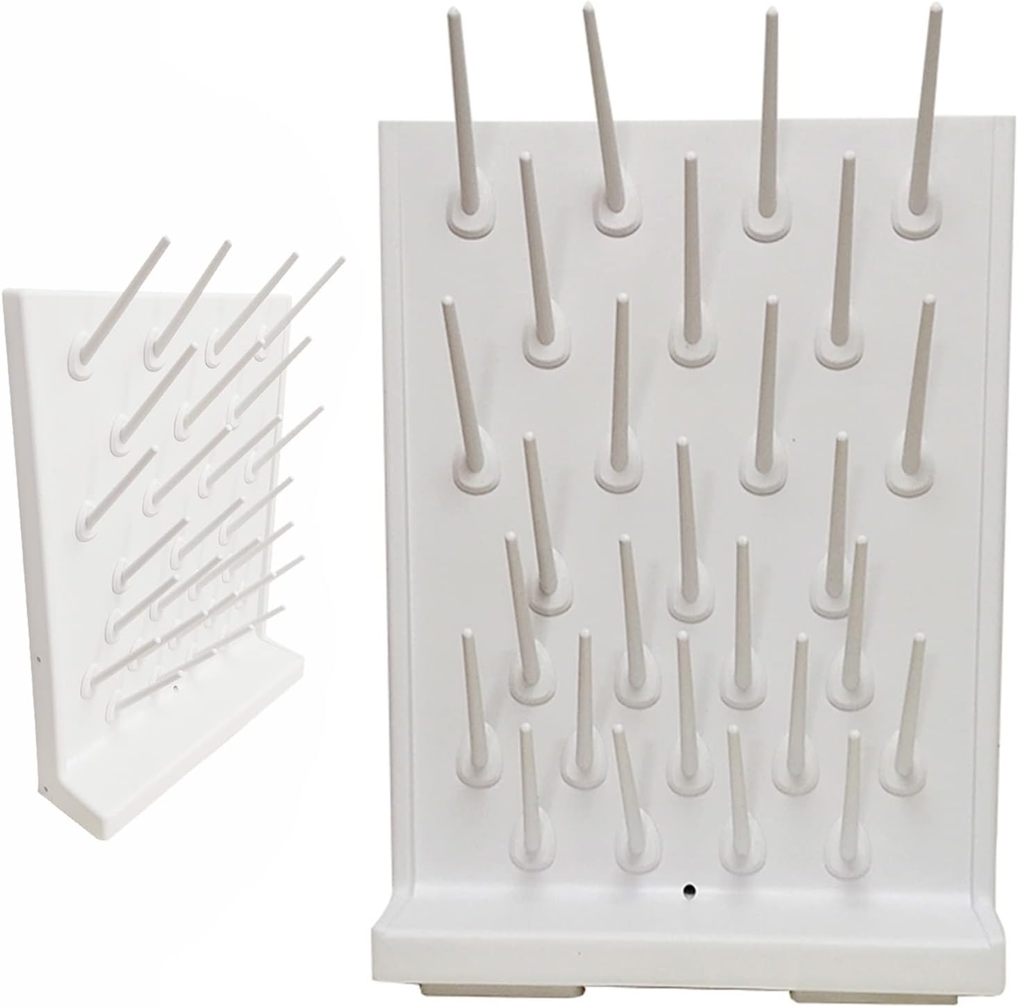 27 Pegs Lab Drying Racks, Laboratory Glassware Cleaning Equipment, Wall ...