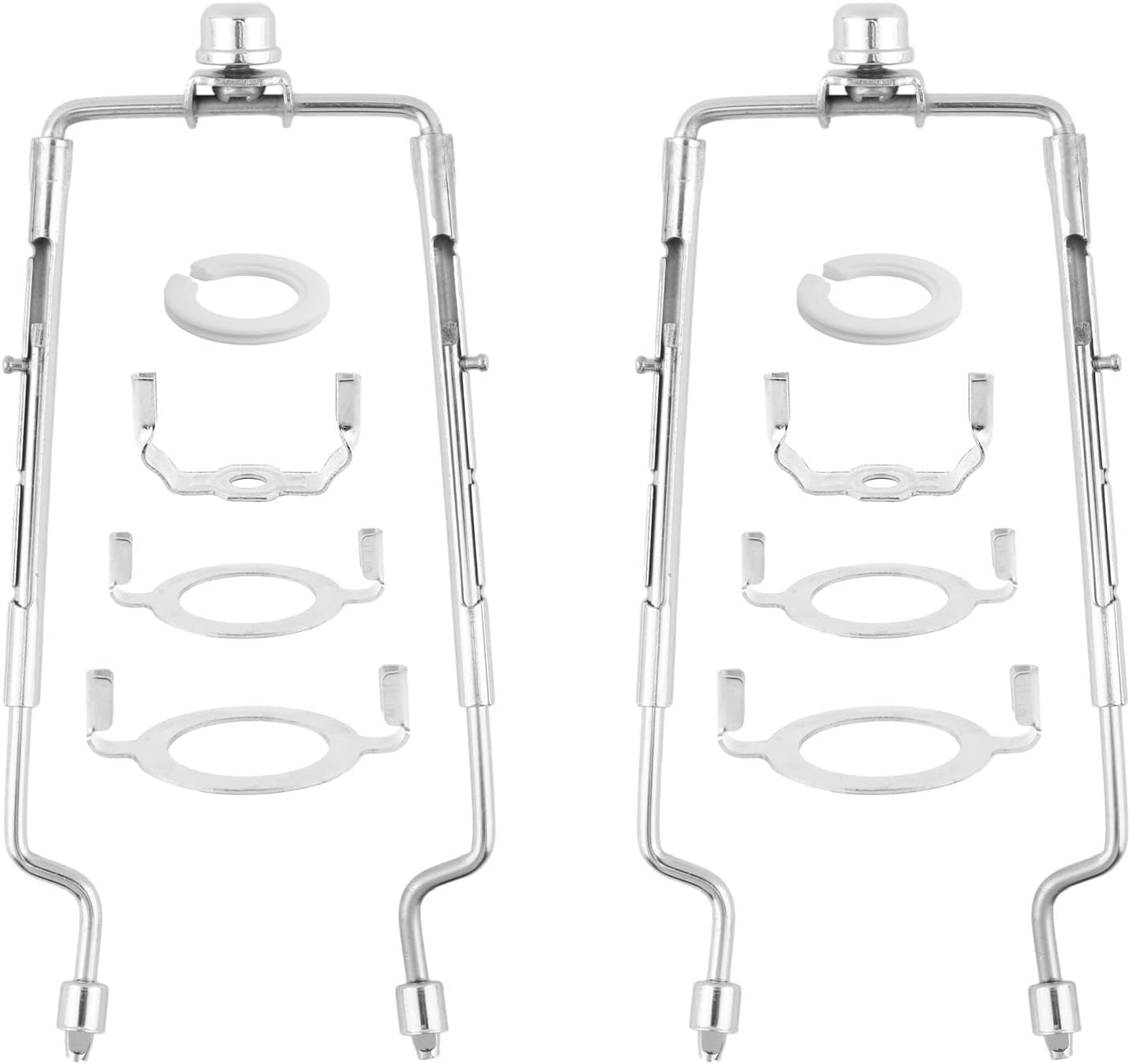 WANAONE 7 8 9 10 inch Lamp Shade Harp Holder, 2 Pack Adjustable Lamp ...
