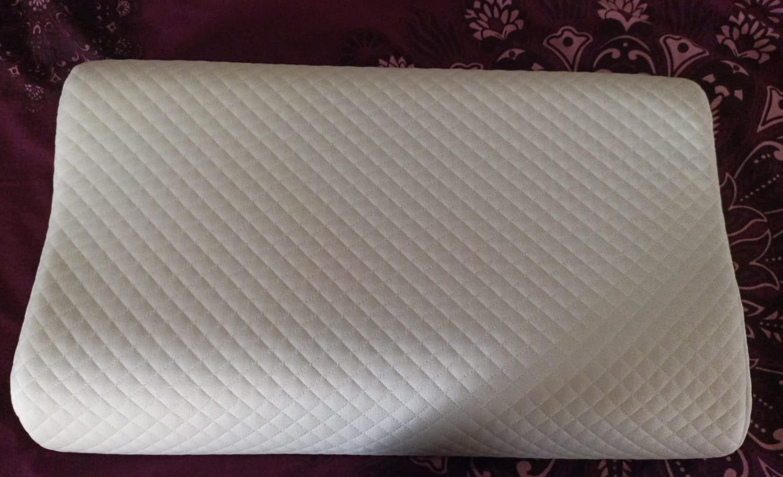 VIYONA Cotton Memory Foam Cervical Contour Medical Pillow : Amazon.in ...