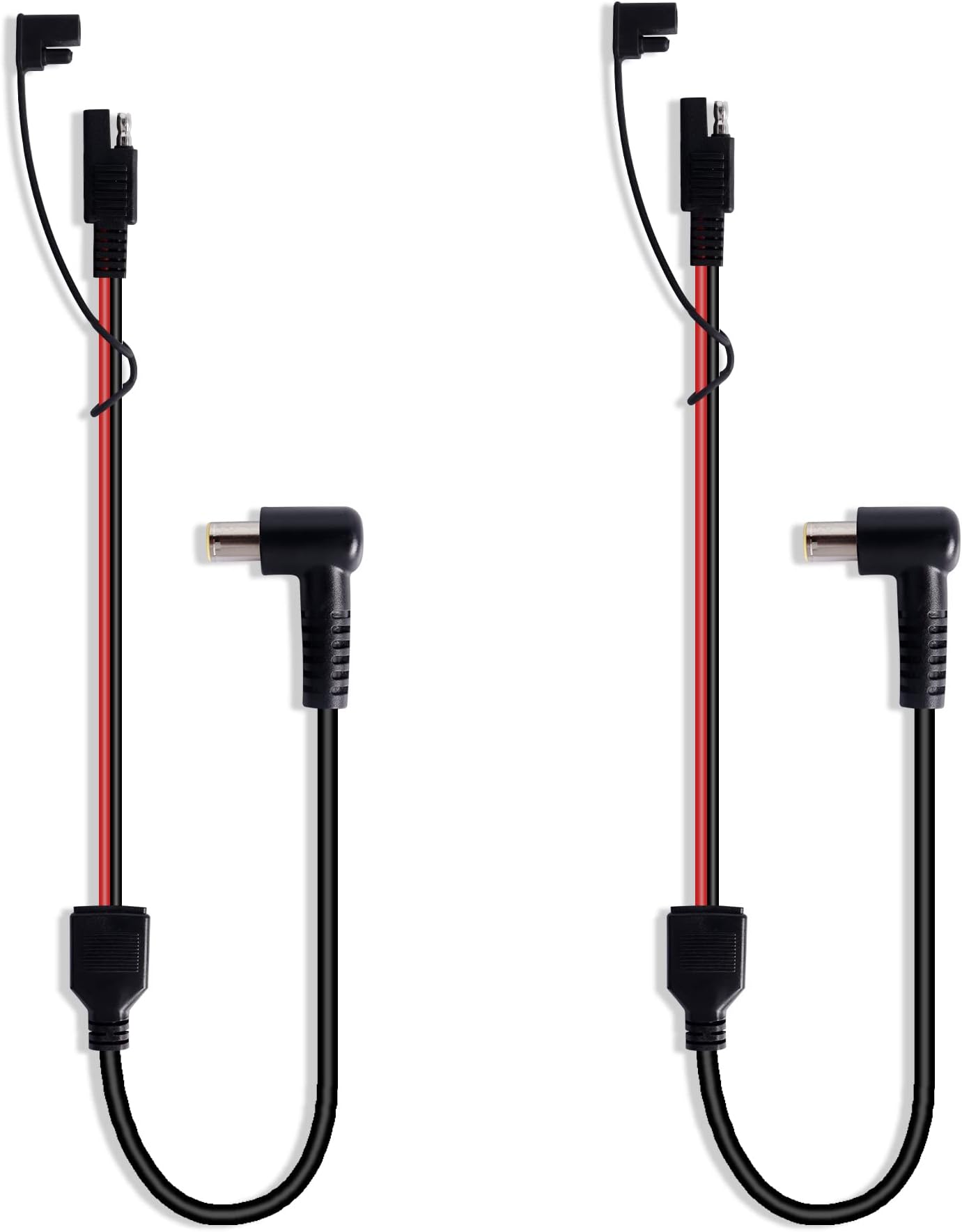 Amazon.com: GINTOOYUN DC7909 Male Elbow to SAE Plug Power Cord 14AWG ...