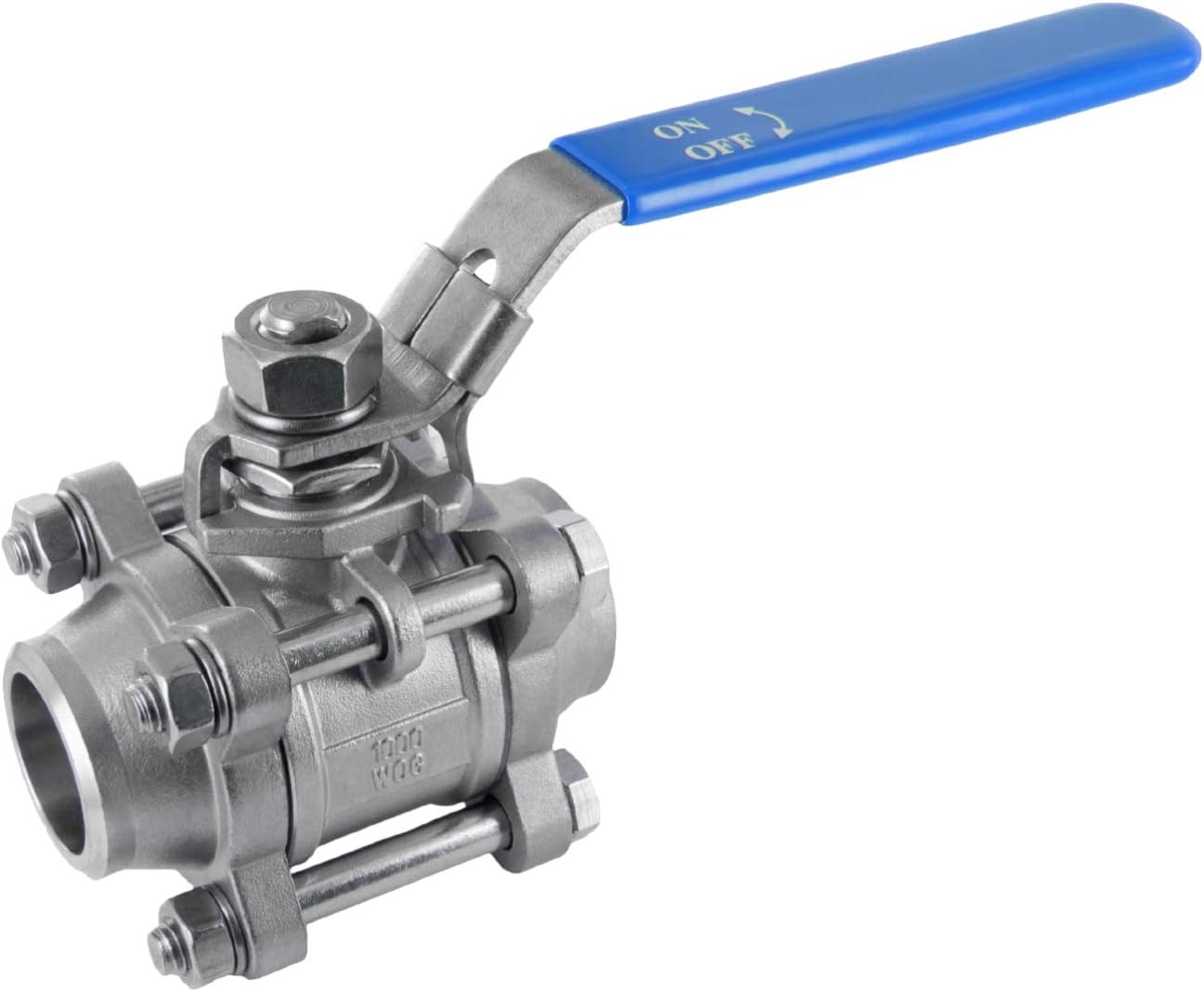 3/8″ Stainless Steel Ball Valve with Welding end with Lever Handle PN63 ...