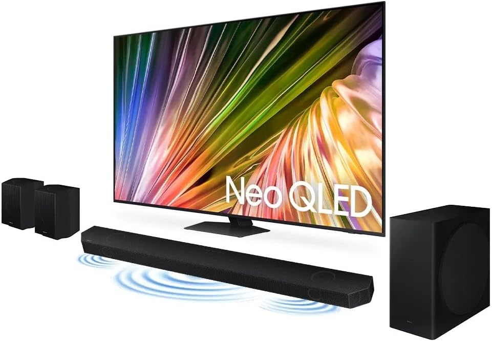 Samsung Combo Smart TV 55" QLED 4K 55Q65D 2024 + Soundbar HW-B550/ZD ...