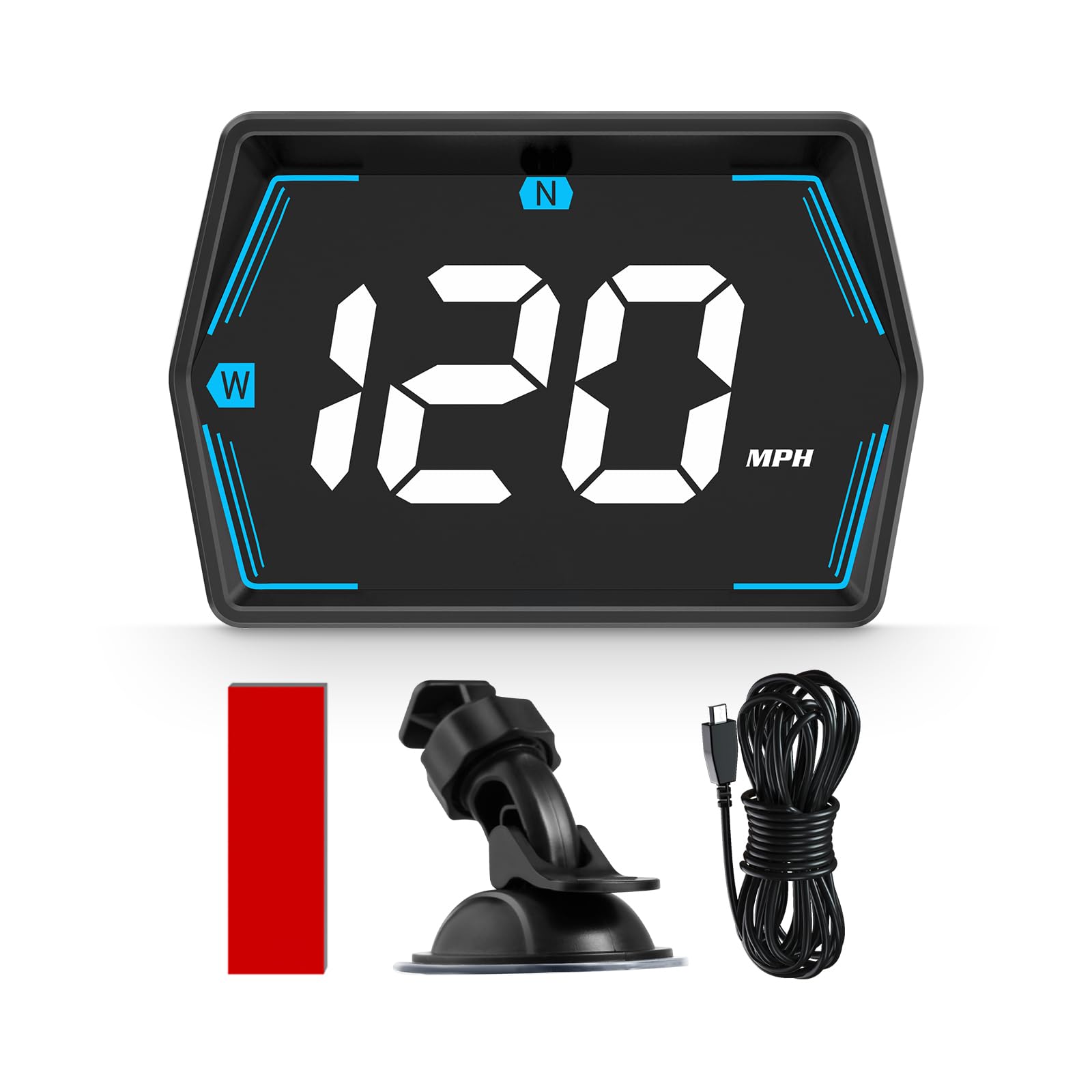 Amazon.com: Liiiyuan G20 Digital GPS Speedometer, Universal Head-Up ...
