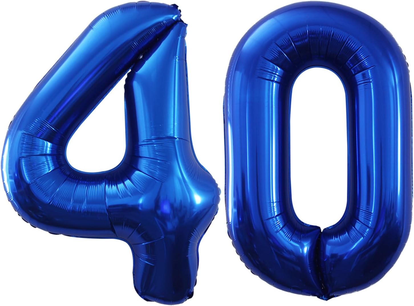 Amazon.com: GOER Number 40 Balloons for 40th Birthday Party Decorations ...
