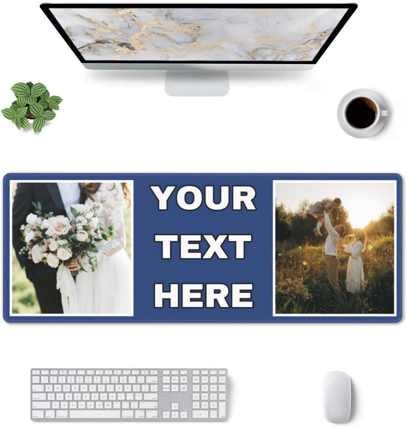 Amazon.com : Custom Large Mouse Pad with Photo Personalized Mouse Pads ...
