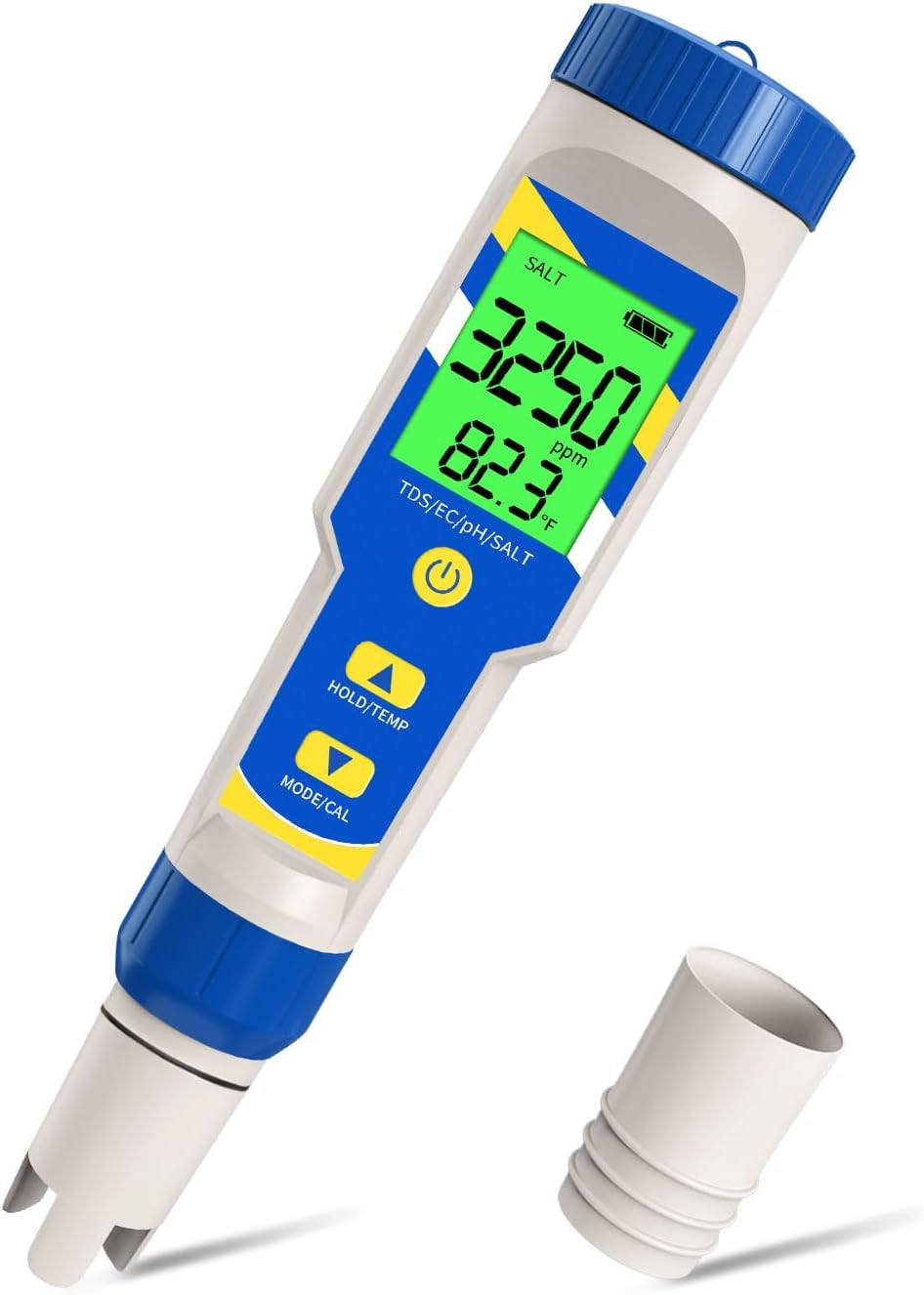 Amazon.com : Unyverwise 5 in 1 Pool Salt Tester & pH Meter - Aquarium ...