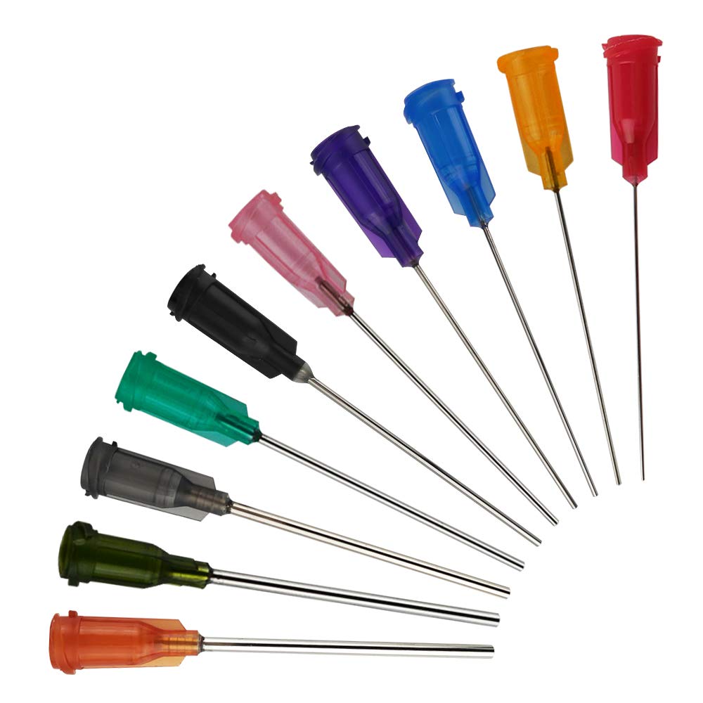 Buy 100pack 14G 15G 16G 18G 19G 20G 21G 22G 23G 25G 1.5inch Industrial ...