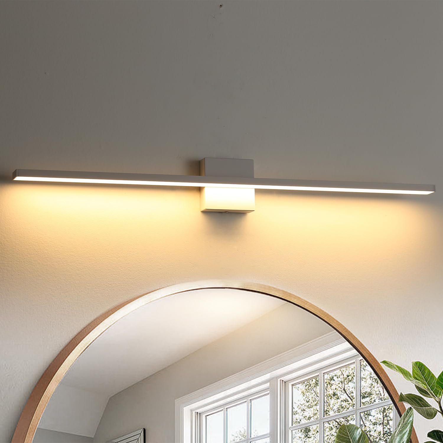 Modern Bathroom Vanity Light Bar,33W Dimmable Bathroom Light Fixture ...