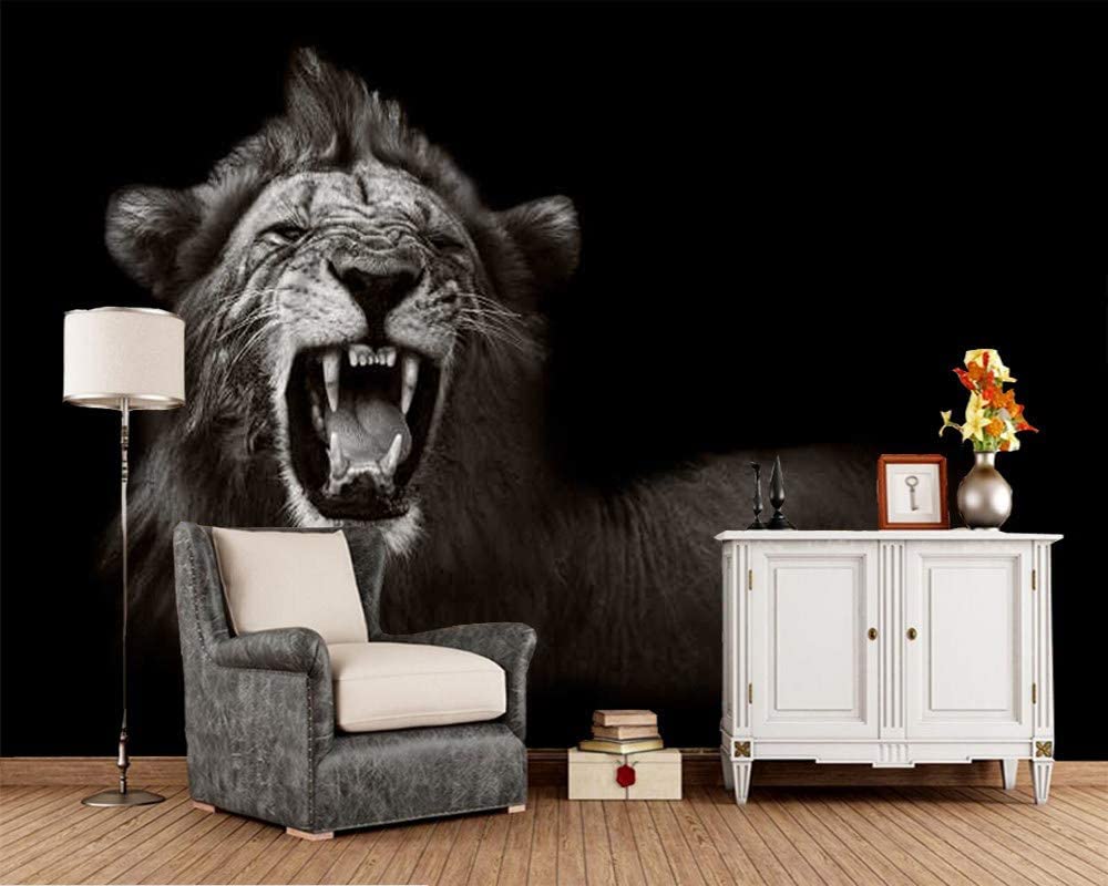 Lion Themed Wallpaper Wallpaper Sad Lion PIXERS.CA