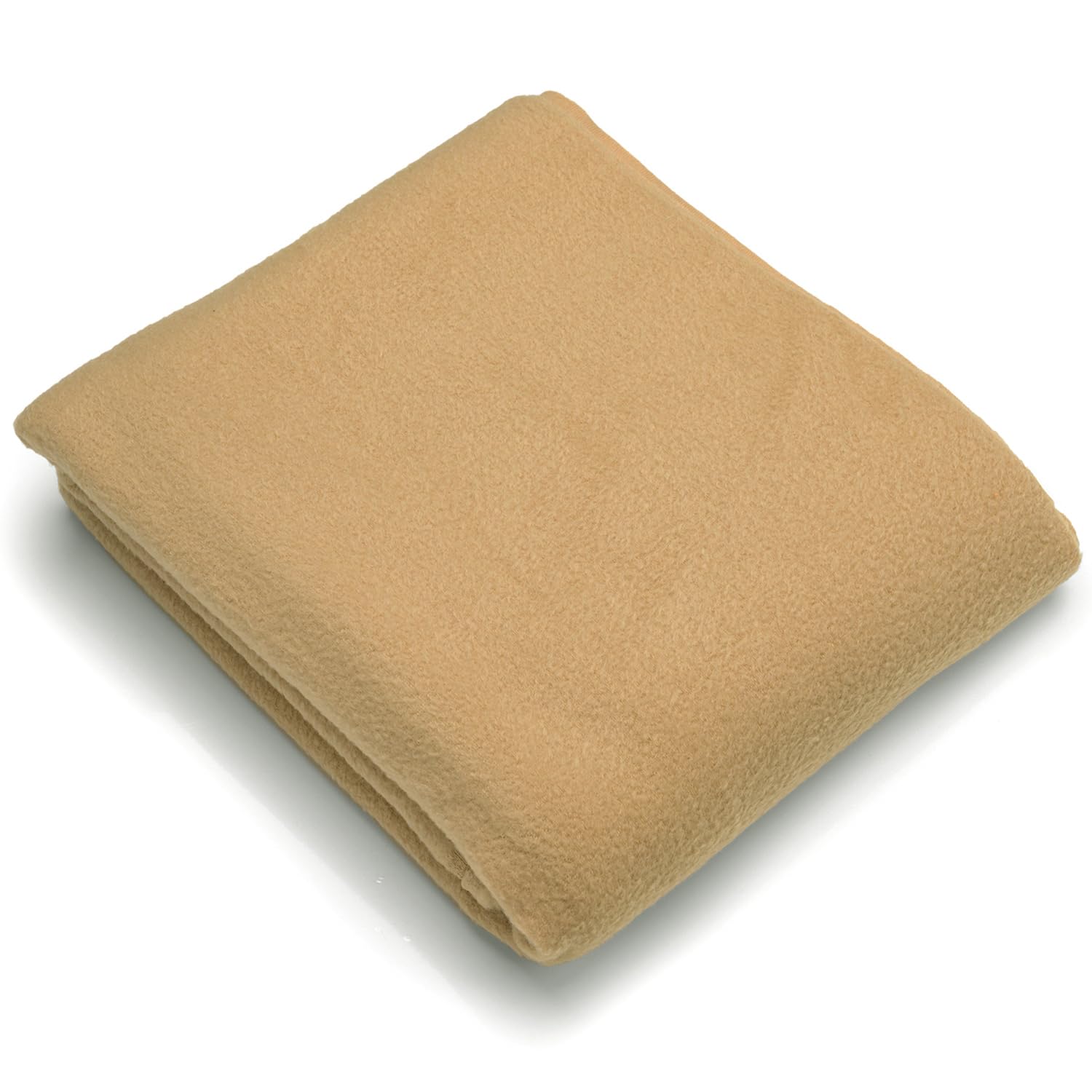 Amazon.com: Pico Textiles 1 Yard - Camel Solid Fleece Fabric - Solid ...