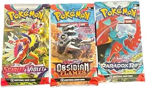 Amazon.com: Pokemon TCG: Sealed 3-Booster Pack Lot | 30 Cards, Random ...