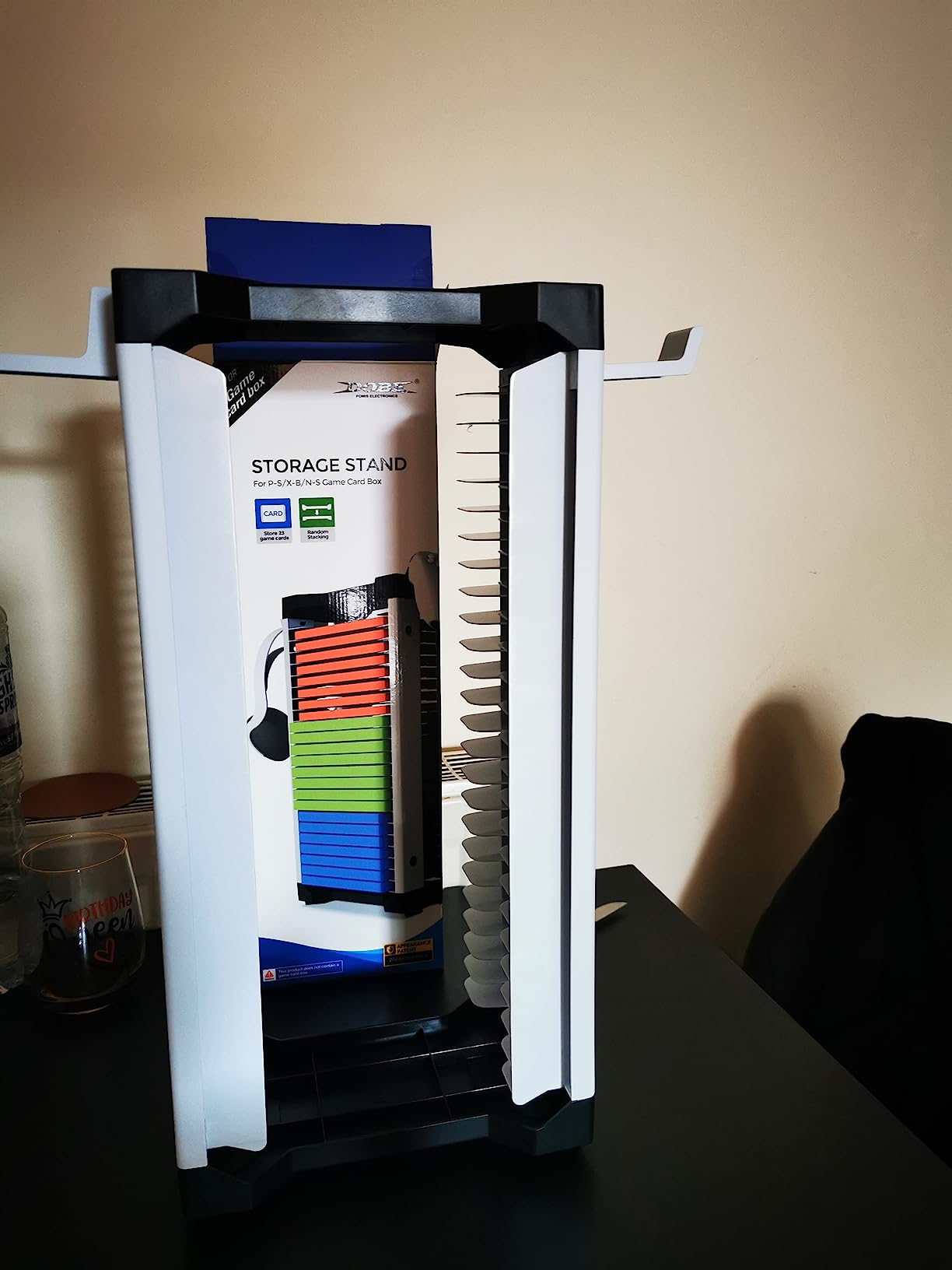 Mcbazel Game Storage Tower for PS4, PS5, Xbox, Switch Games, Universal ...