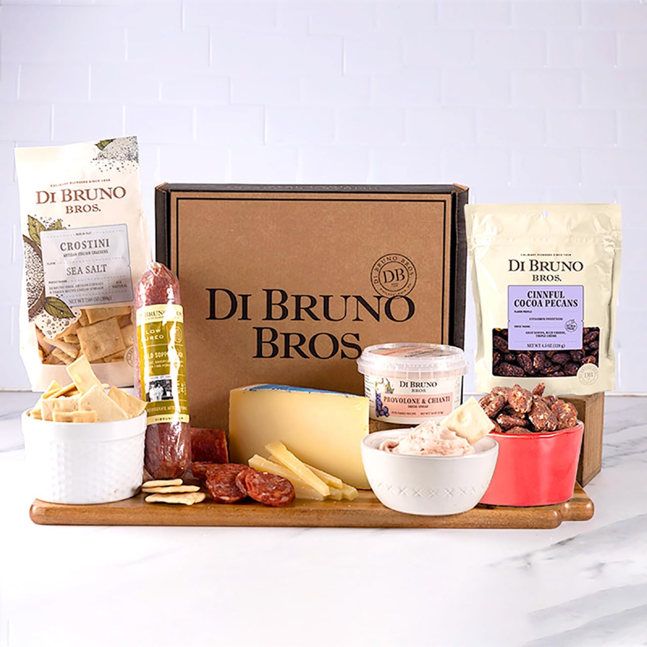 Amazon.com : Taste of Di Bruno Cheese & Charcuterie Gourmet Gift Box ...