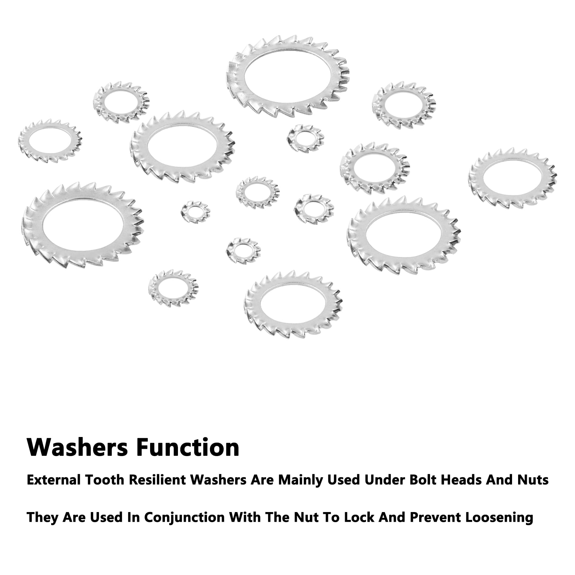 Spring Washer Shakeproof Washers M25 INTERN SHAKEPROOF WASHER Z Metric ...