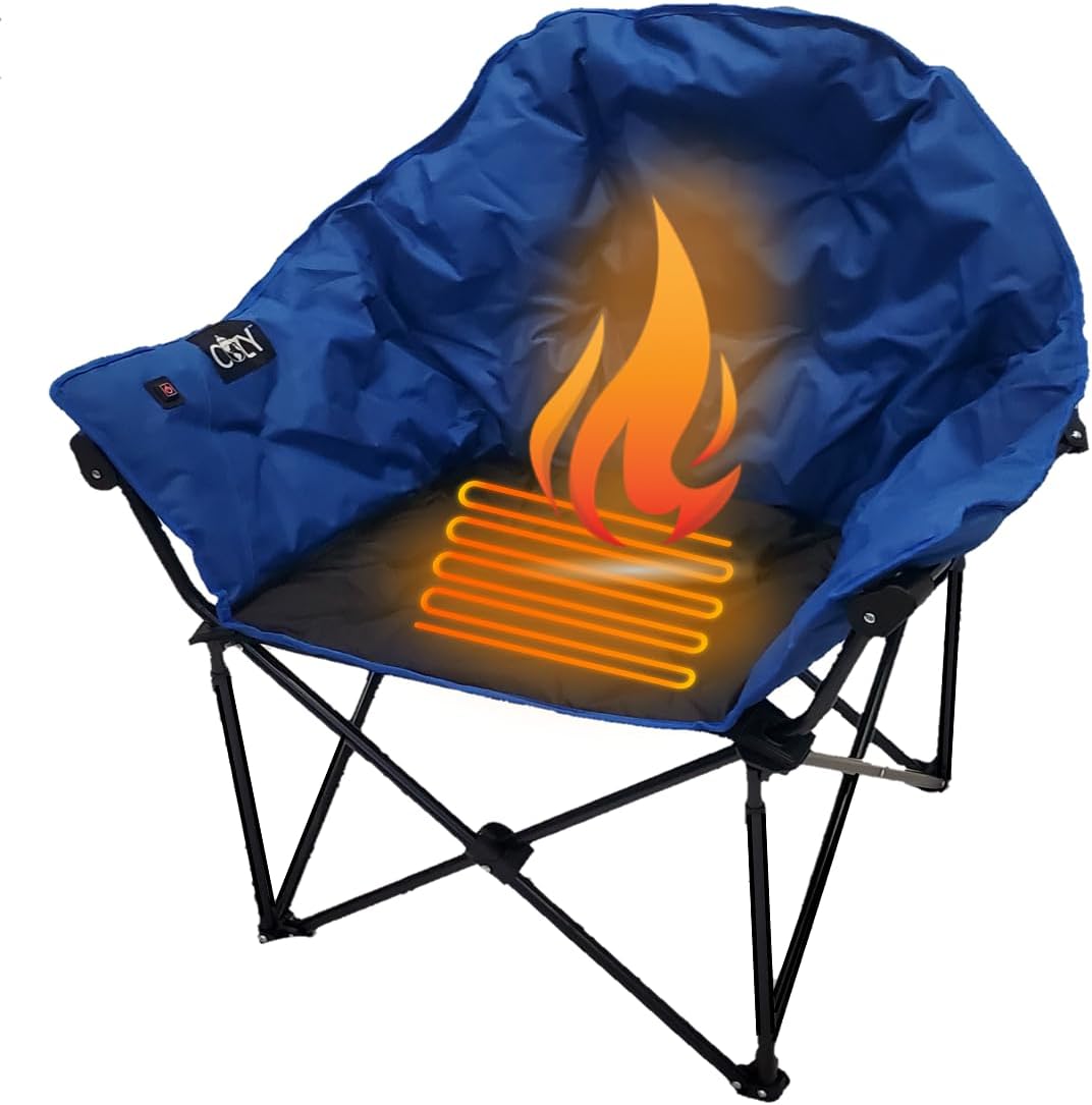 Cozy™ Ultimate Outdoor Heated Chair. Includes 10,000 mAh Battery Pack ...