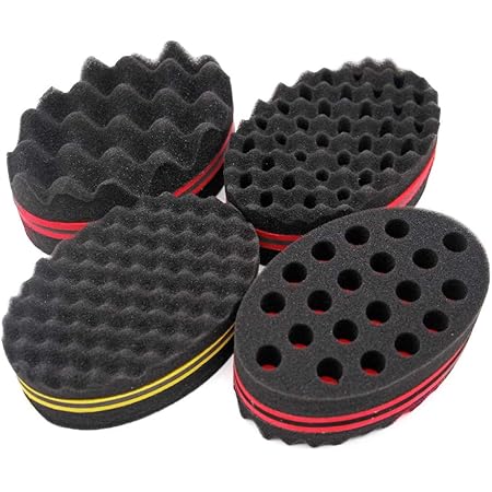 Amazon.com : Hair Magic Twist Sponge Two Sides Dread Afro Coil Barber ...