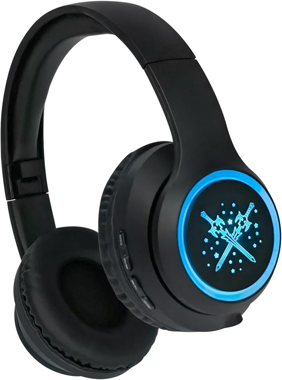 Amazon.com: YUSONIC Wireless Headphones with led Lights,Kids Headphones ...