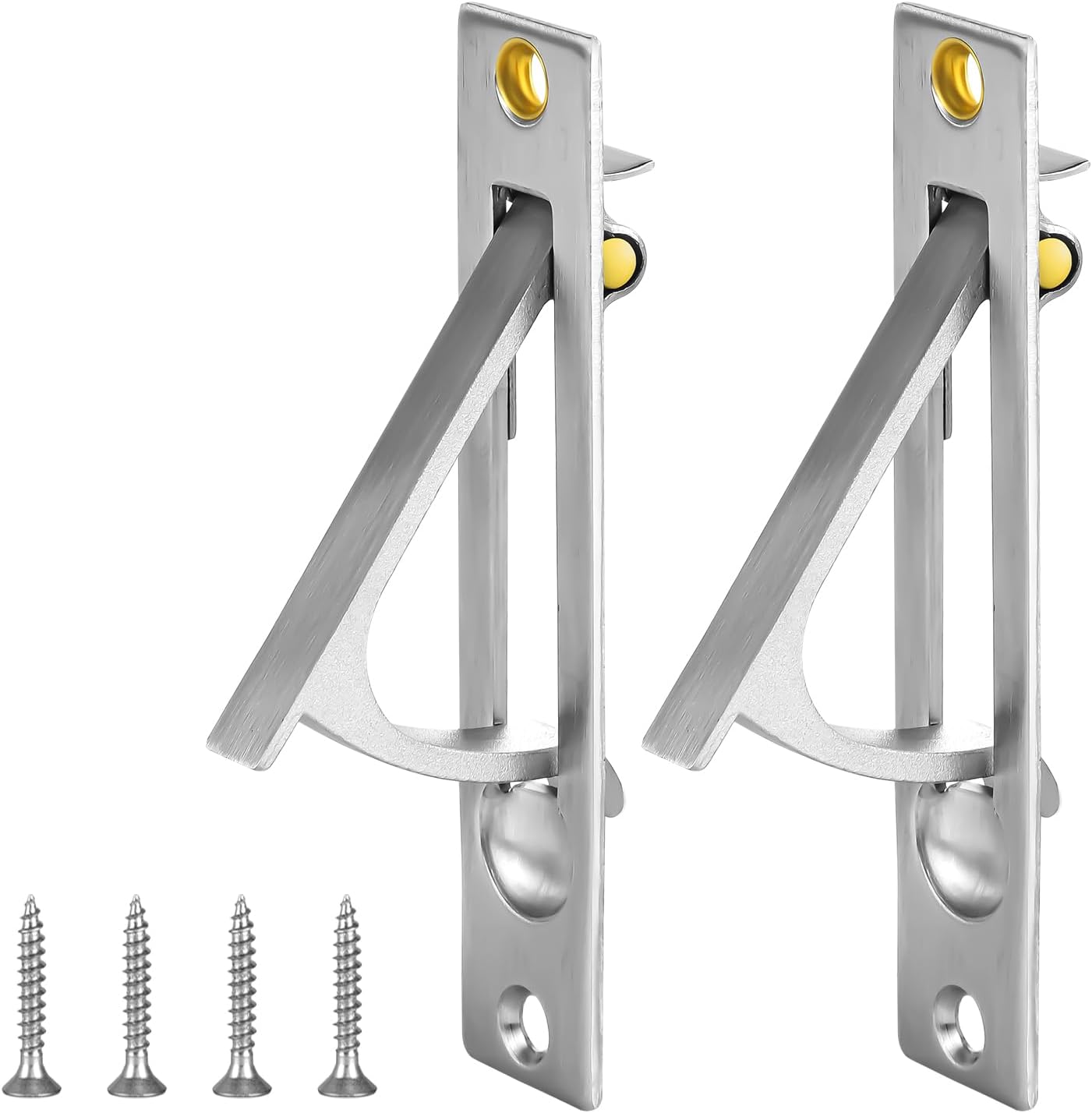 2pcs Pocket Door Edge Pull, 304 Stainless Steel Pocket Door Handle with ...