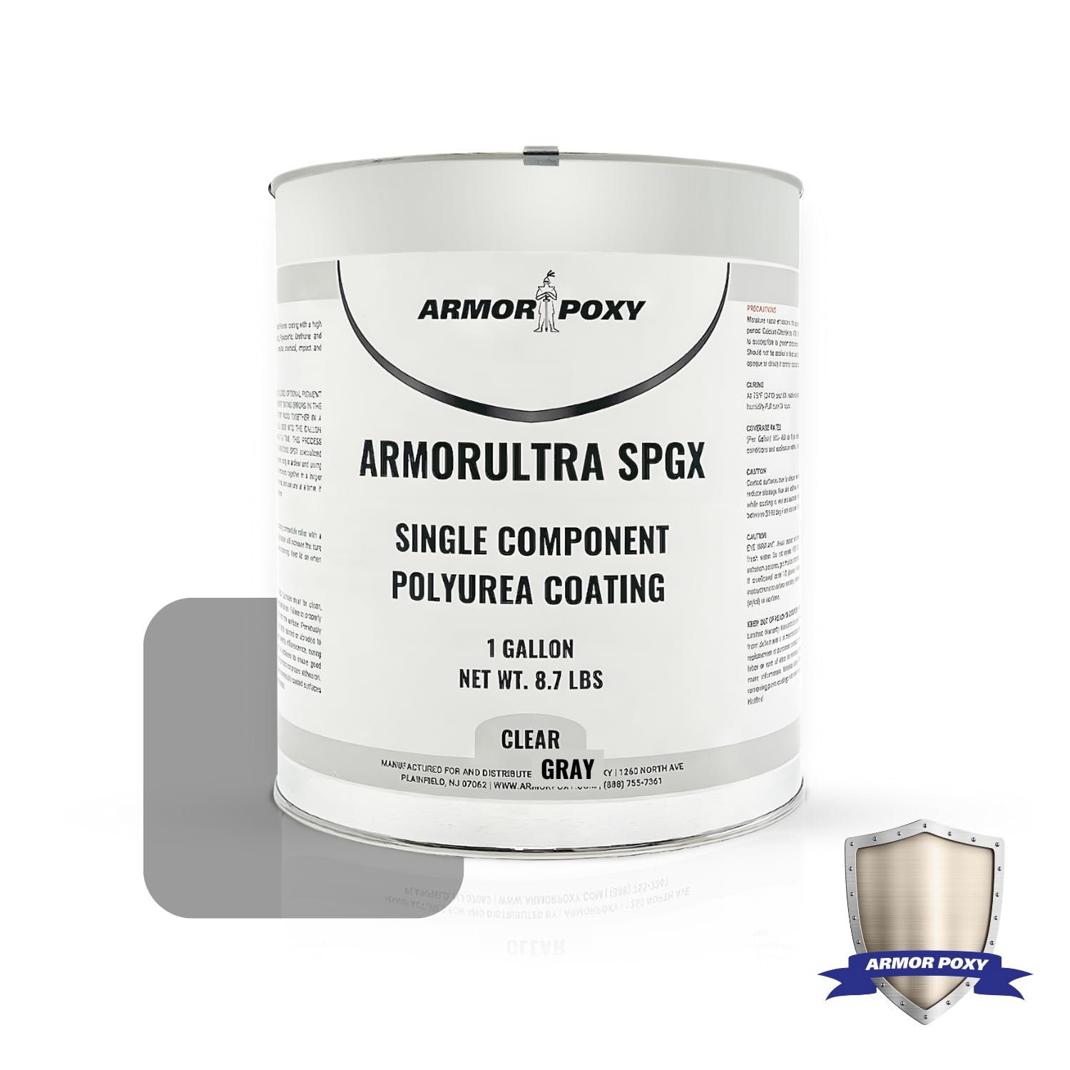 Amazon.com: ArmorPoxy SPGX One Part Polyurea Coating - Abrasion ...
